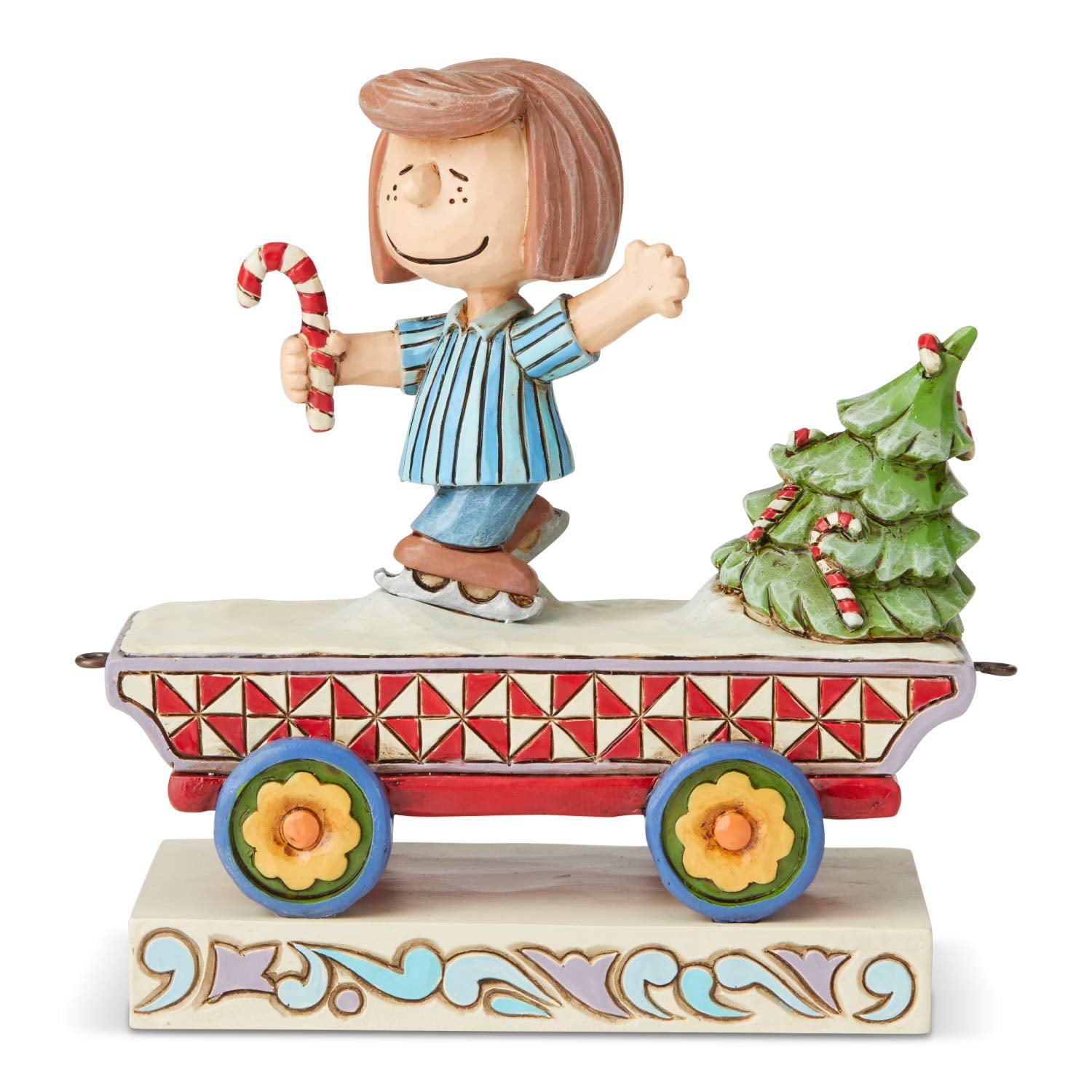 Enesco Peanuts by Jim Shore Peppermint Patty Train - Walmart.com