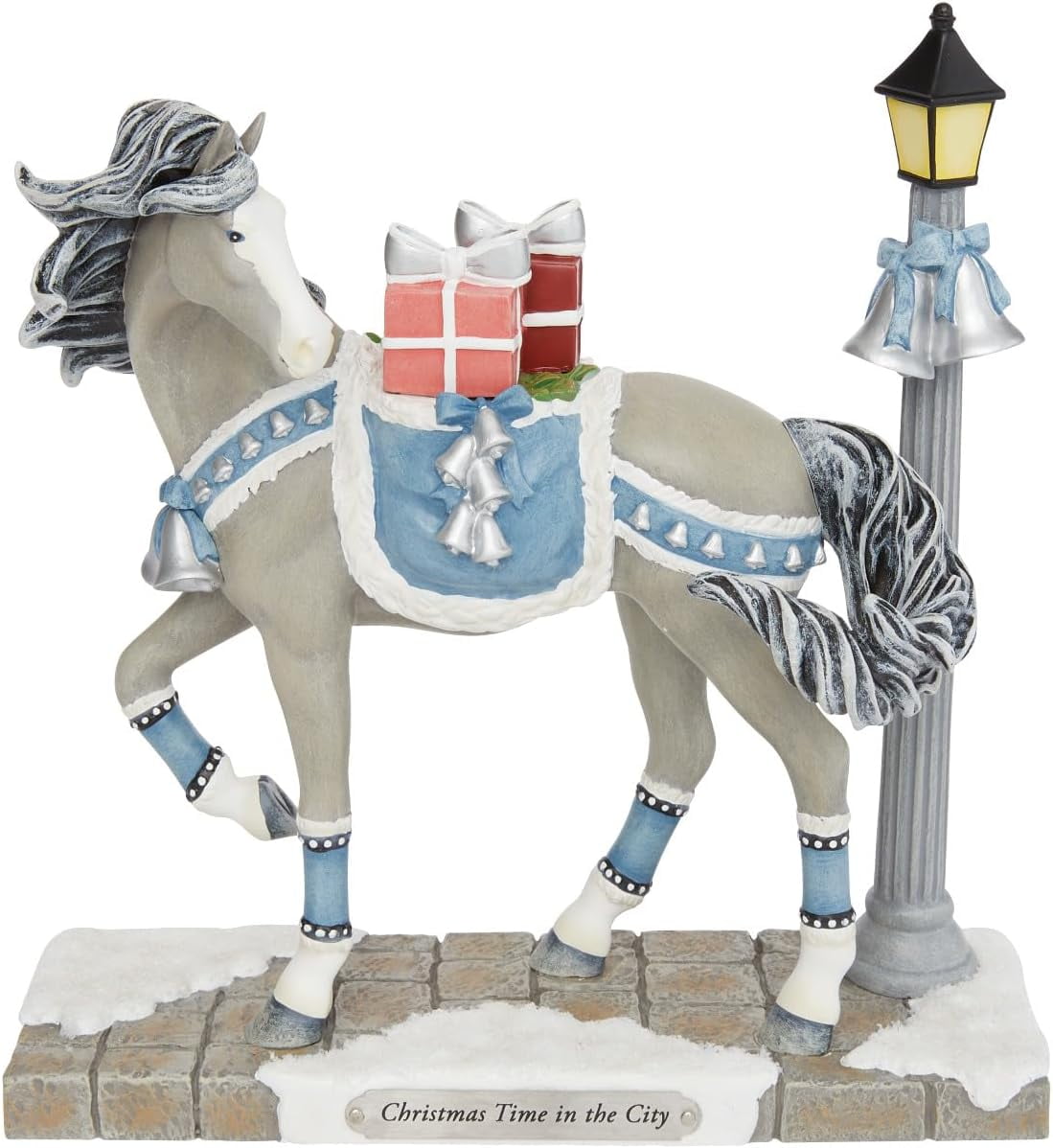 Enesco The Trail of Painted Ponies Christmas Time in The City Figurine ...