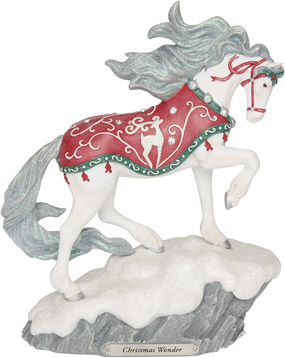 Enesco The Trail of Painted Ponies Christmas Wonder Figurine, 9.1 Inch ...