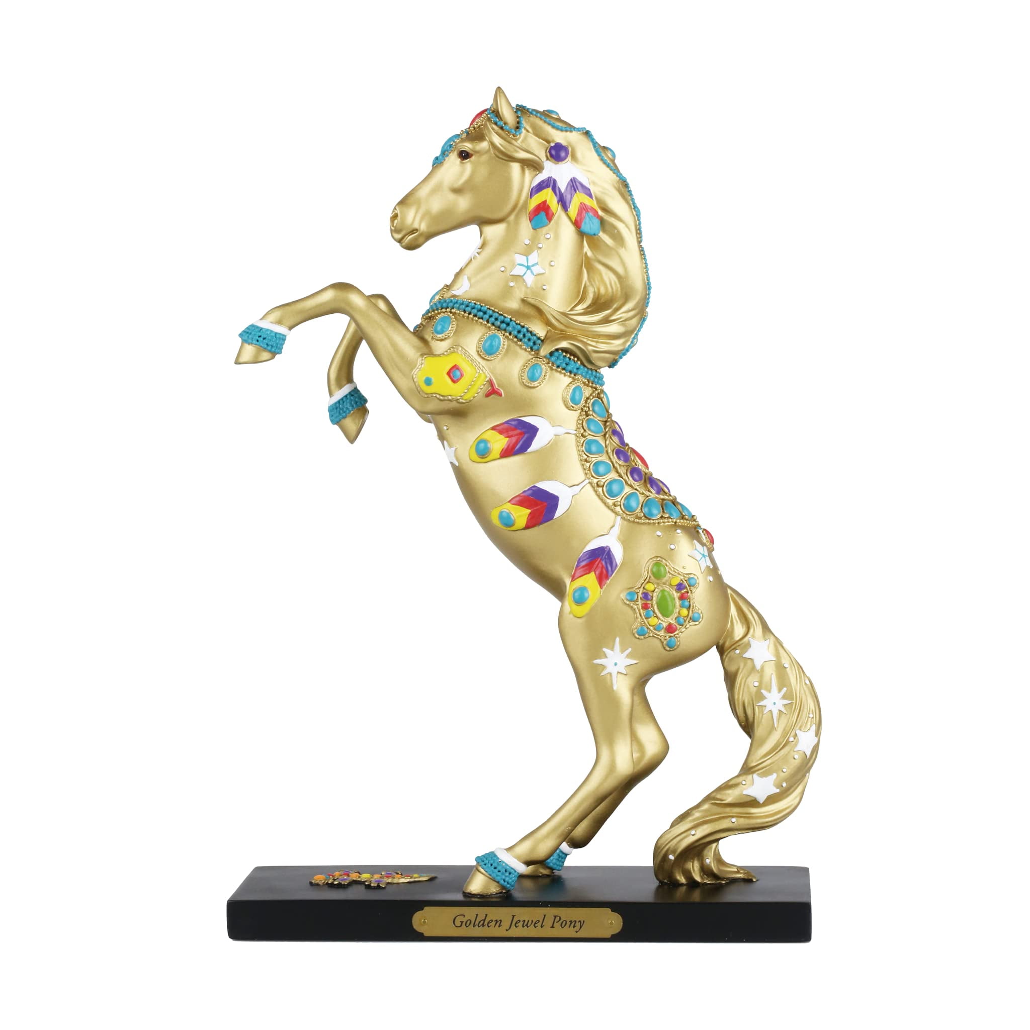 Enesco Trail of Painted Ponies Golden Jewel Pony Figurine - Walmart.com