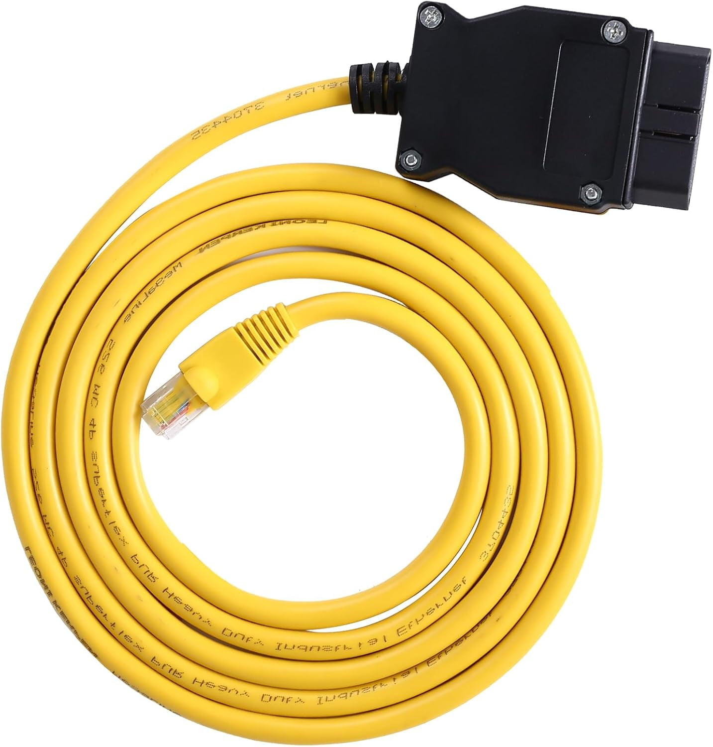 Enet Cable Interface Cable OBD to Ethernet for Coding Diagnostics ...