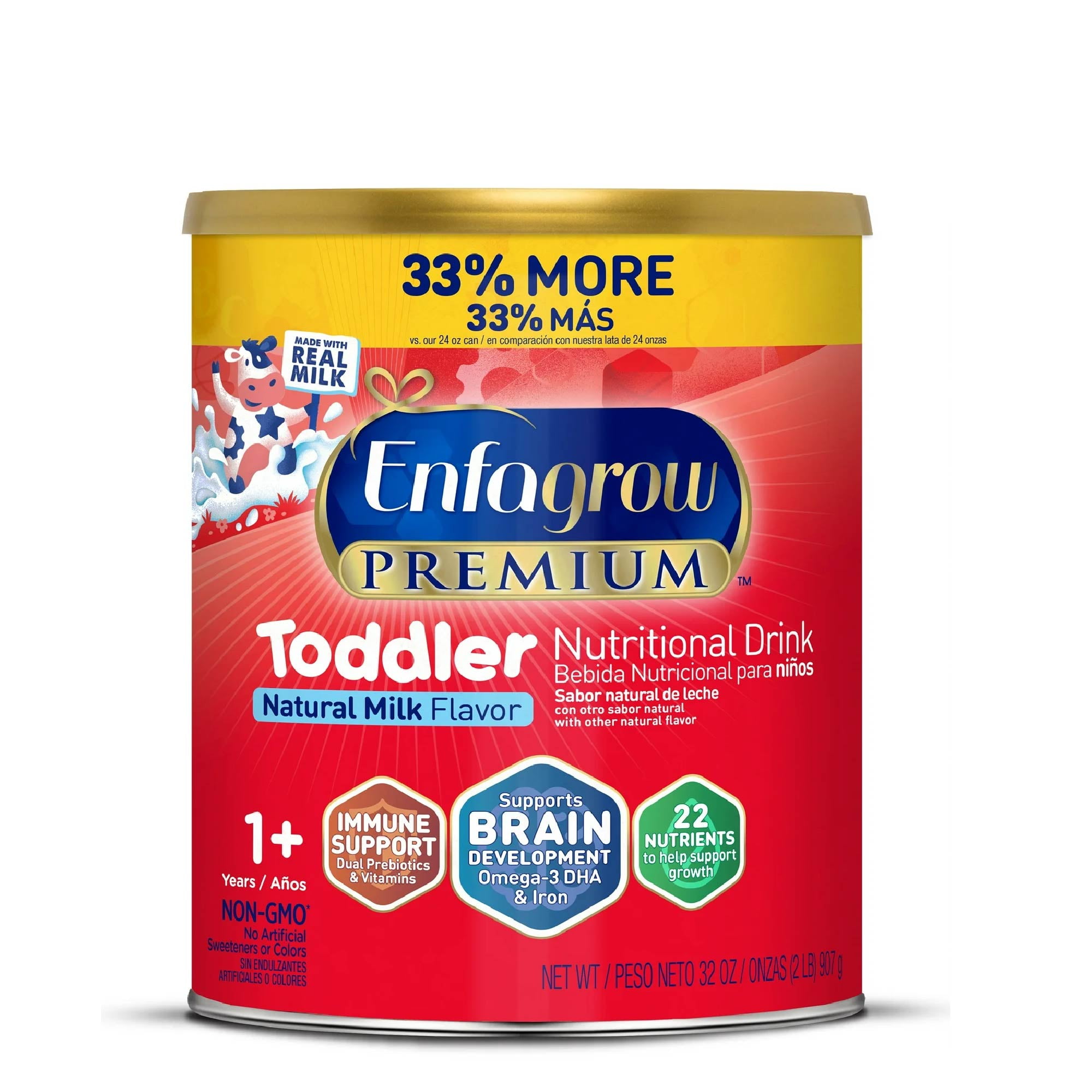 Enfagrow Premium Toddler Nutritional Drink, To Support Picky Eaters, 32 ...