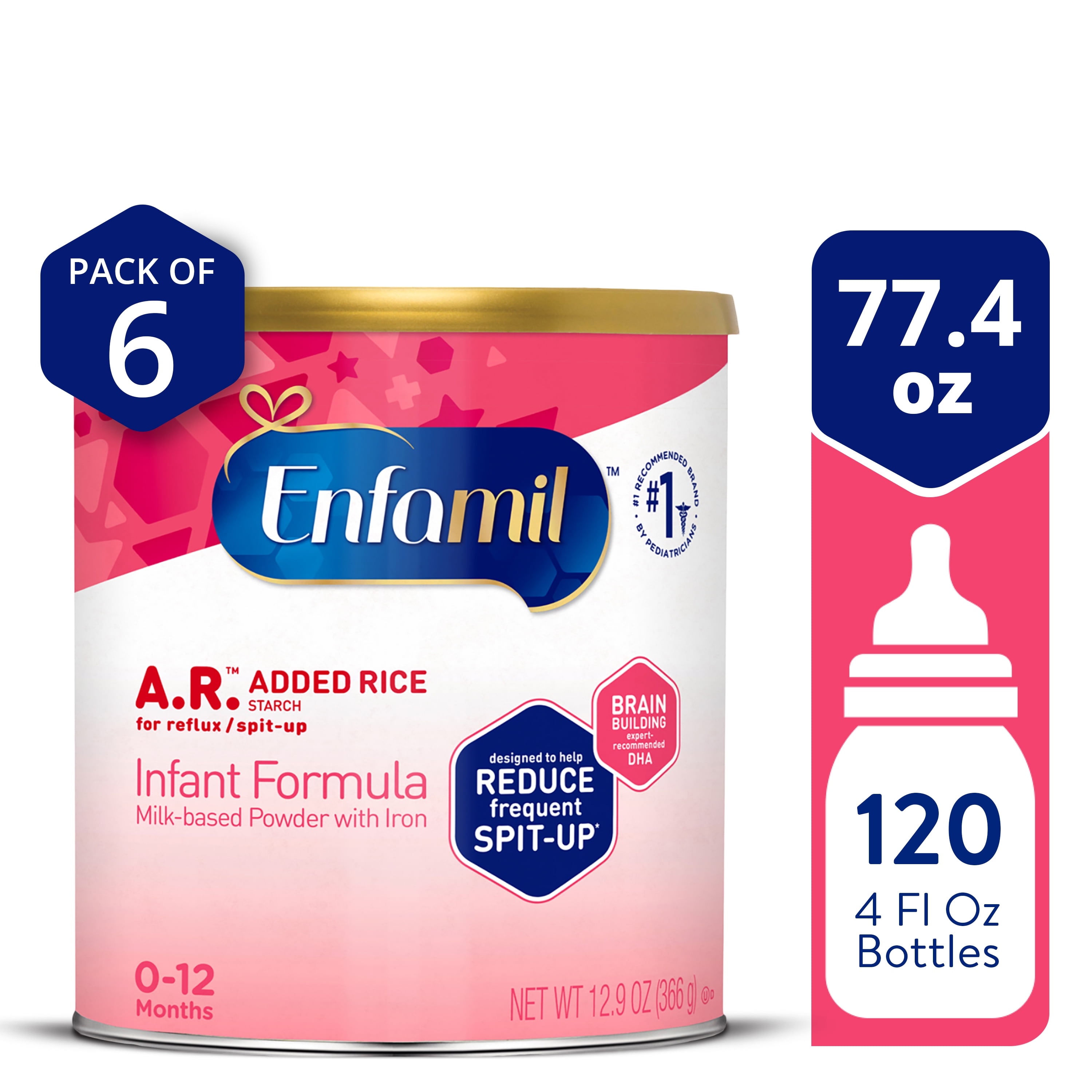 Free Shipping! Enfamil A.R. Powder Baby Formula, Designed to Reduce ...