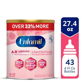 (6 pack) Enfamil Gentlease Easy to Digest Baby Formula for Easing ...