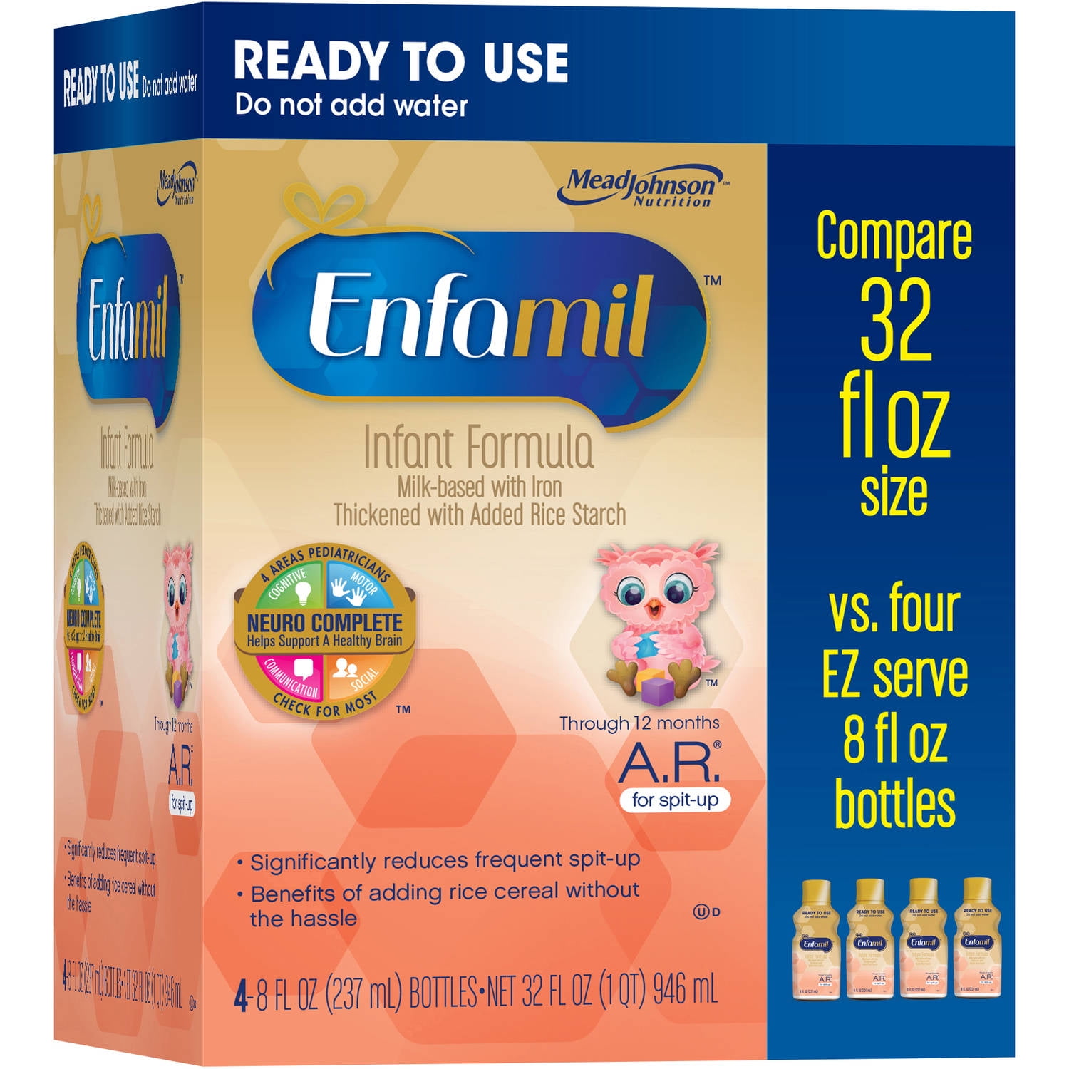 Enfamil Ready To Use Infant Formula, Fl Oz, Count
