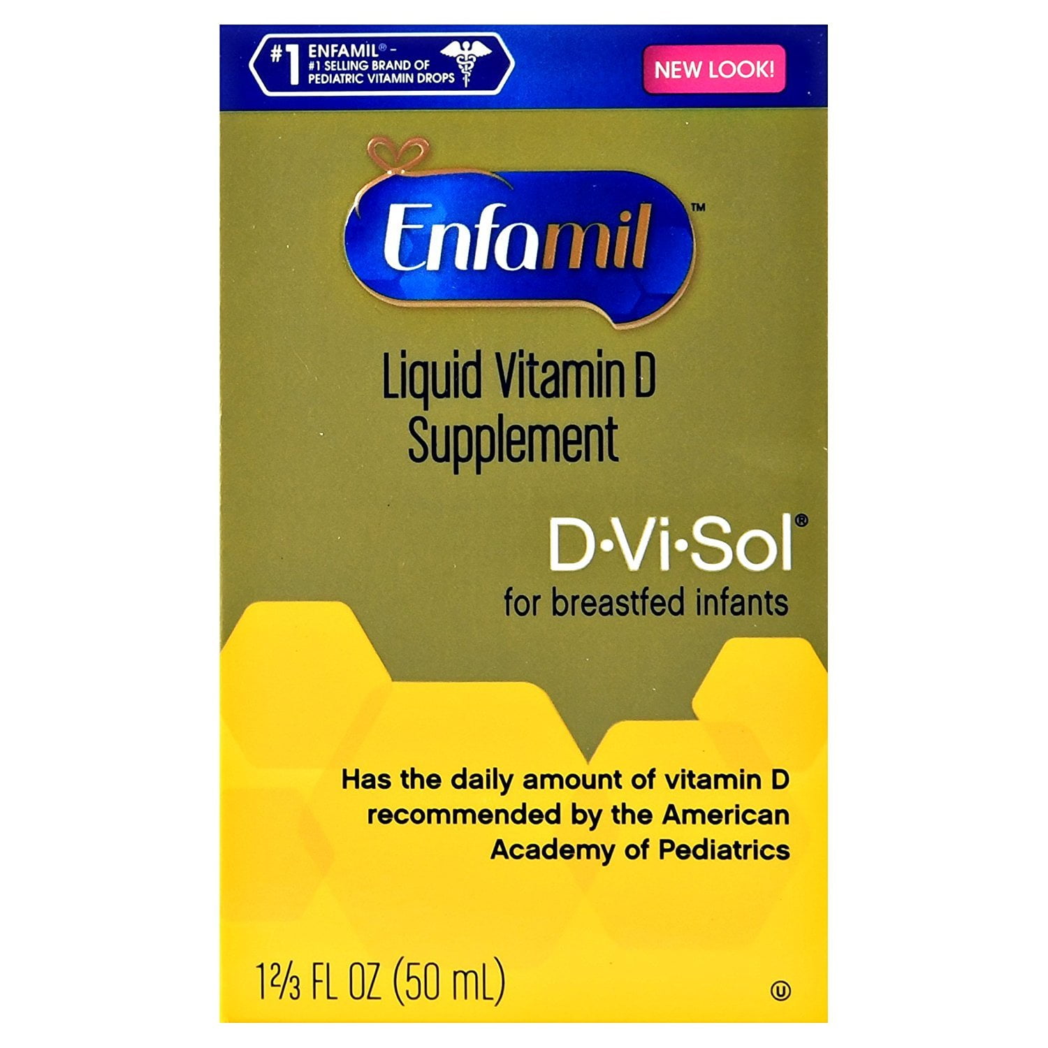 Enfamil D-Vi-Sol Vitamin D Supplement Drops, 50mL (Pack of 3) - Walmart ...