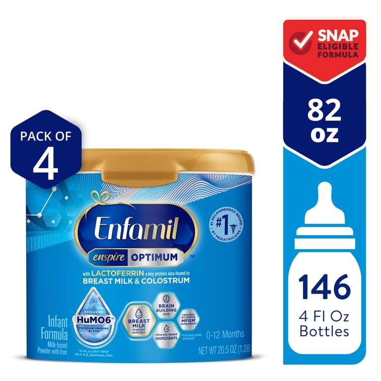 Enfamil PREMIUM Newborn Baby Formula, 20 Cal, Ready To Use,