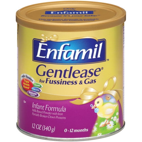 Enfamil Gentlease Infant Formula, 12 oz - Walmart.com