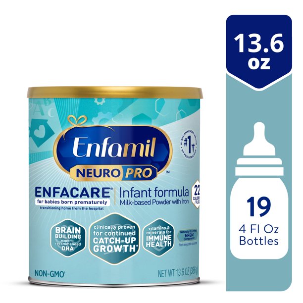 Enfamil NeuroPro EnfaCare Premature Discharge Powder Baby Formula, 13.6 ...