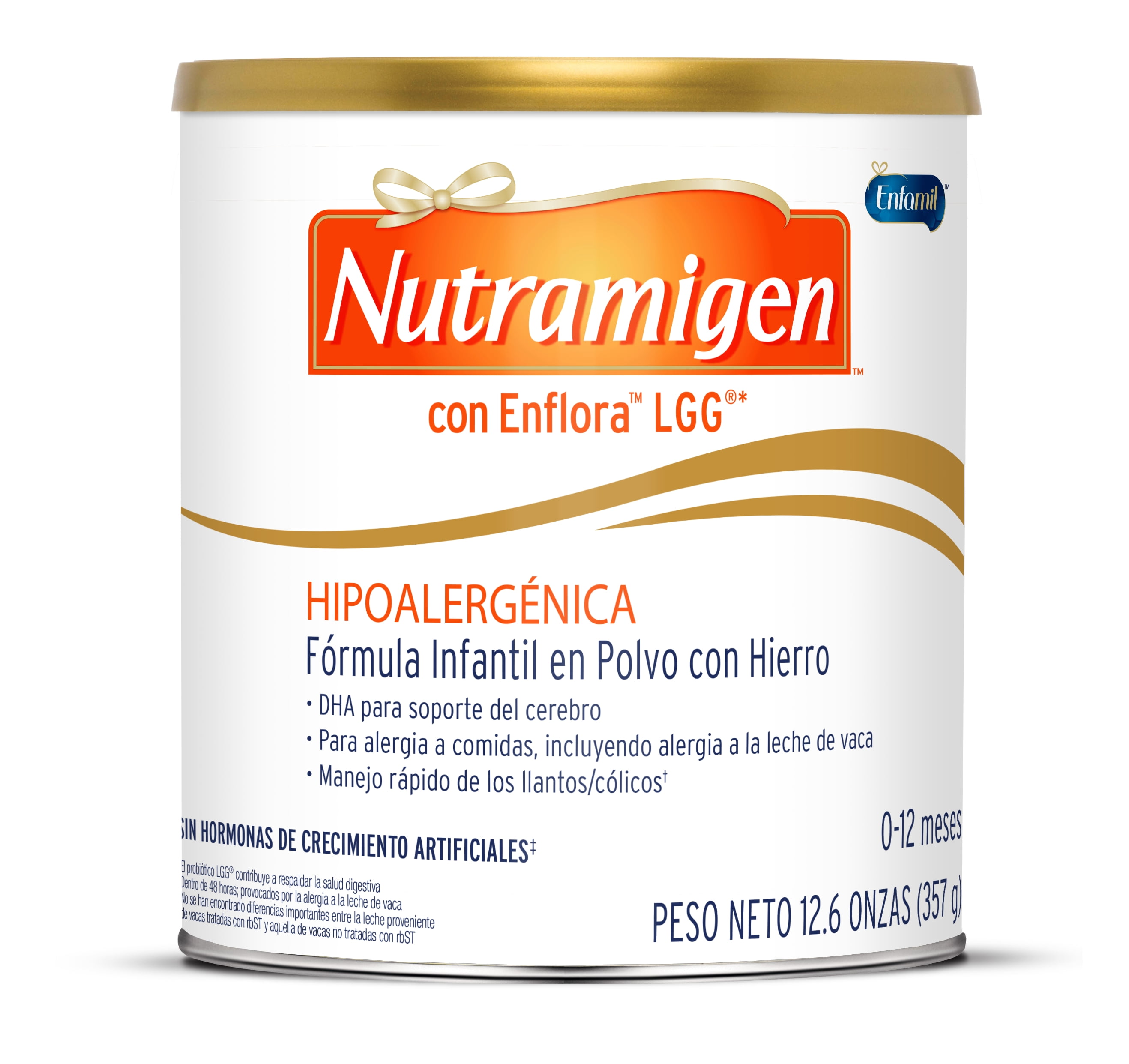 Enfamil Nutramigen Hypoallergenic with LGG Enflora and Iron Unflavored ...