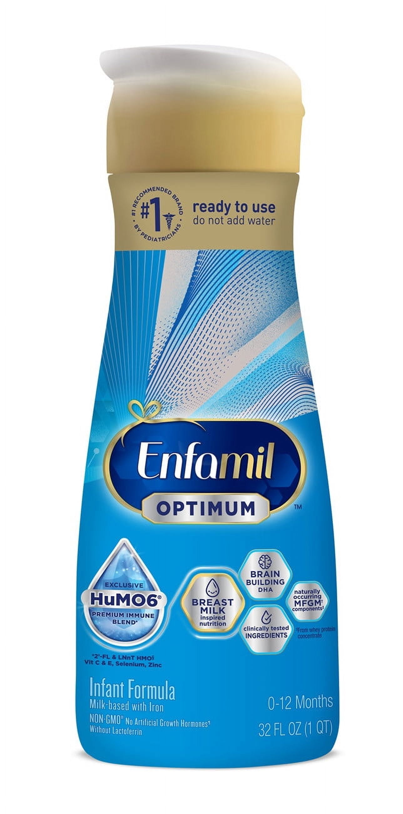 Enfamil Optimum Baby Formula, Our Closest Formula to Breast Milk, Brain ...
