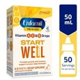 Enfamil Tri-Vi-Sol Vitamins A, C & D Supplement Drops 50 mL (Pack of 4 ...