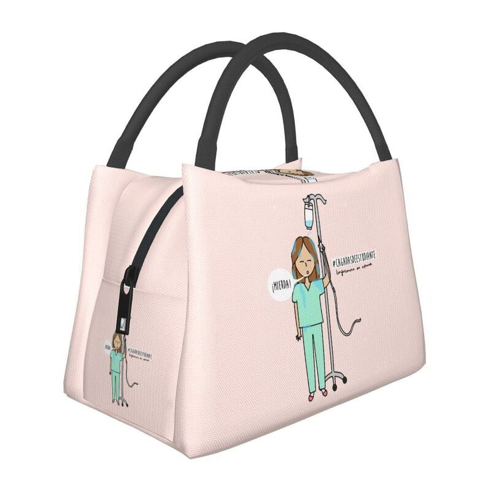 Enfermera En Apuros Doctor Nurse Medical Health Portable Lunch Boxes ...