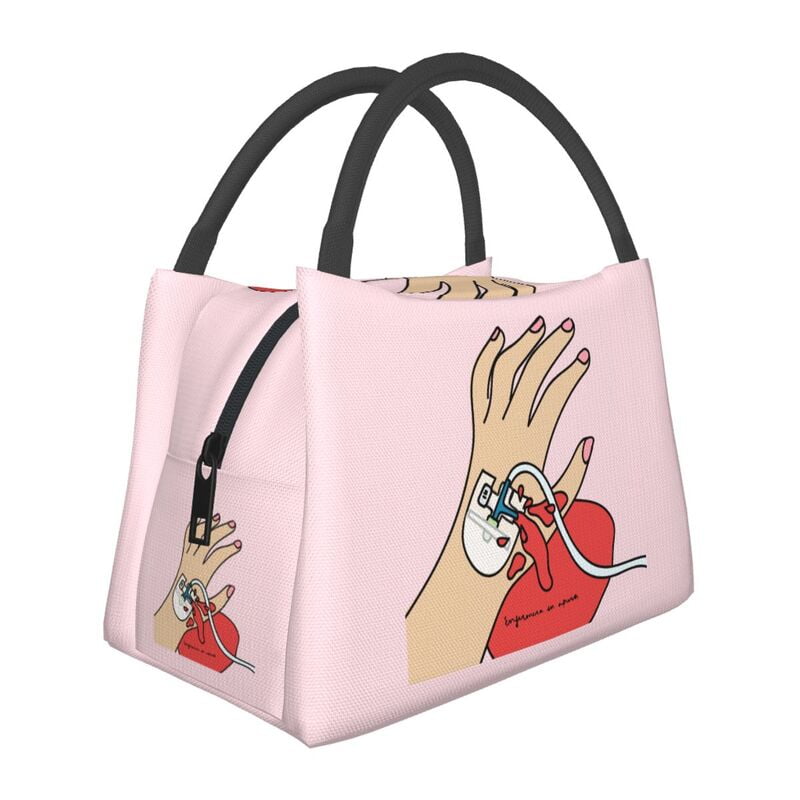 Enfermera En Apuros Doctor Nurse Medical Health Portable Lunch Boxes ...