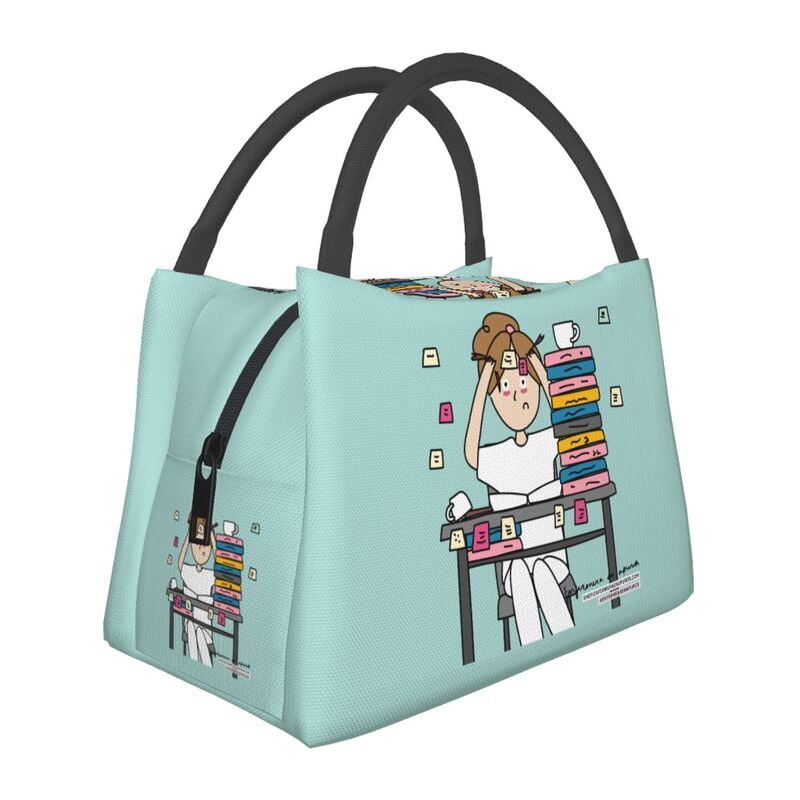 Enfermera En Apuros Doctor Nurse Medical Health Portable Lunch Boxes ...