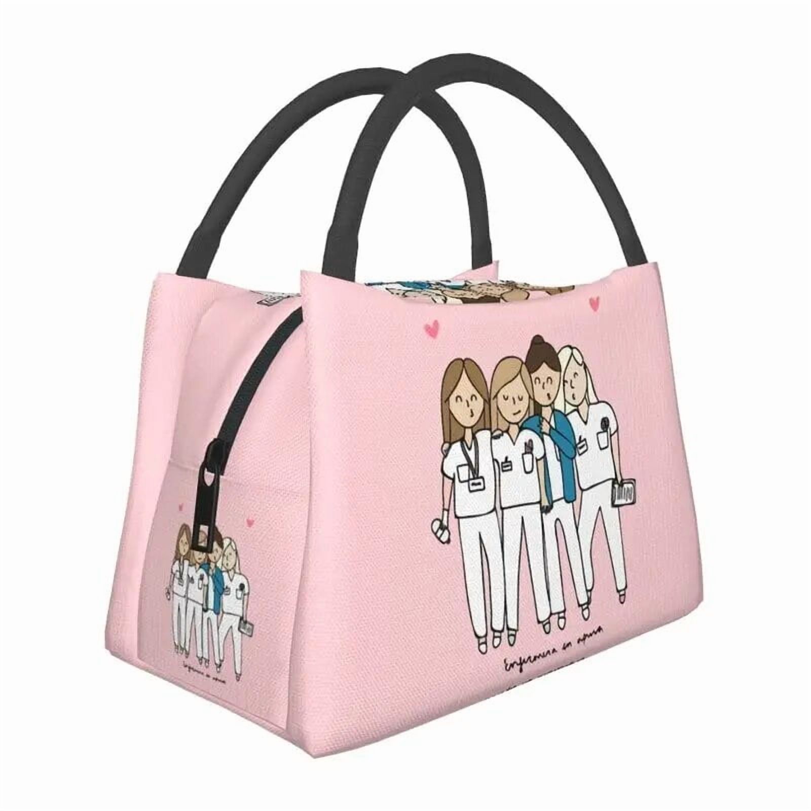 Enfermera En Apuros Doctor Nurse Medical Insulated Lunch Bag for Women ...