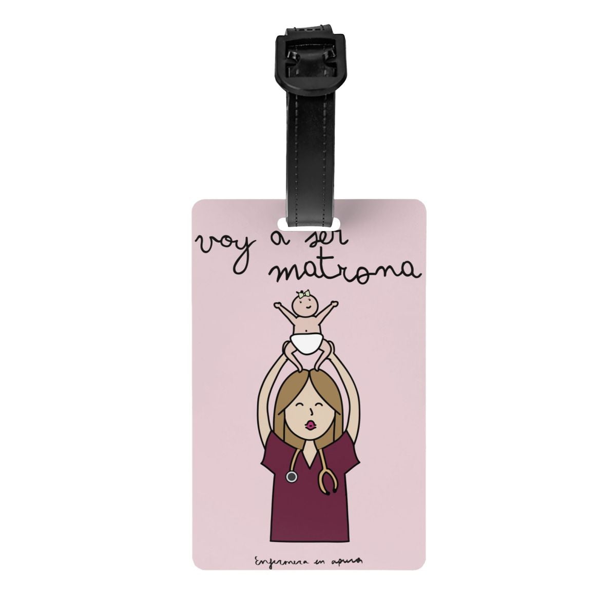 Enfermera En Apuros Doctor Nurse Medical Luggage Tags for Suitcases ...