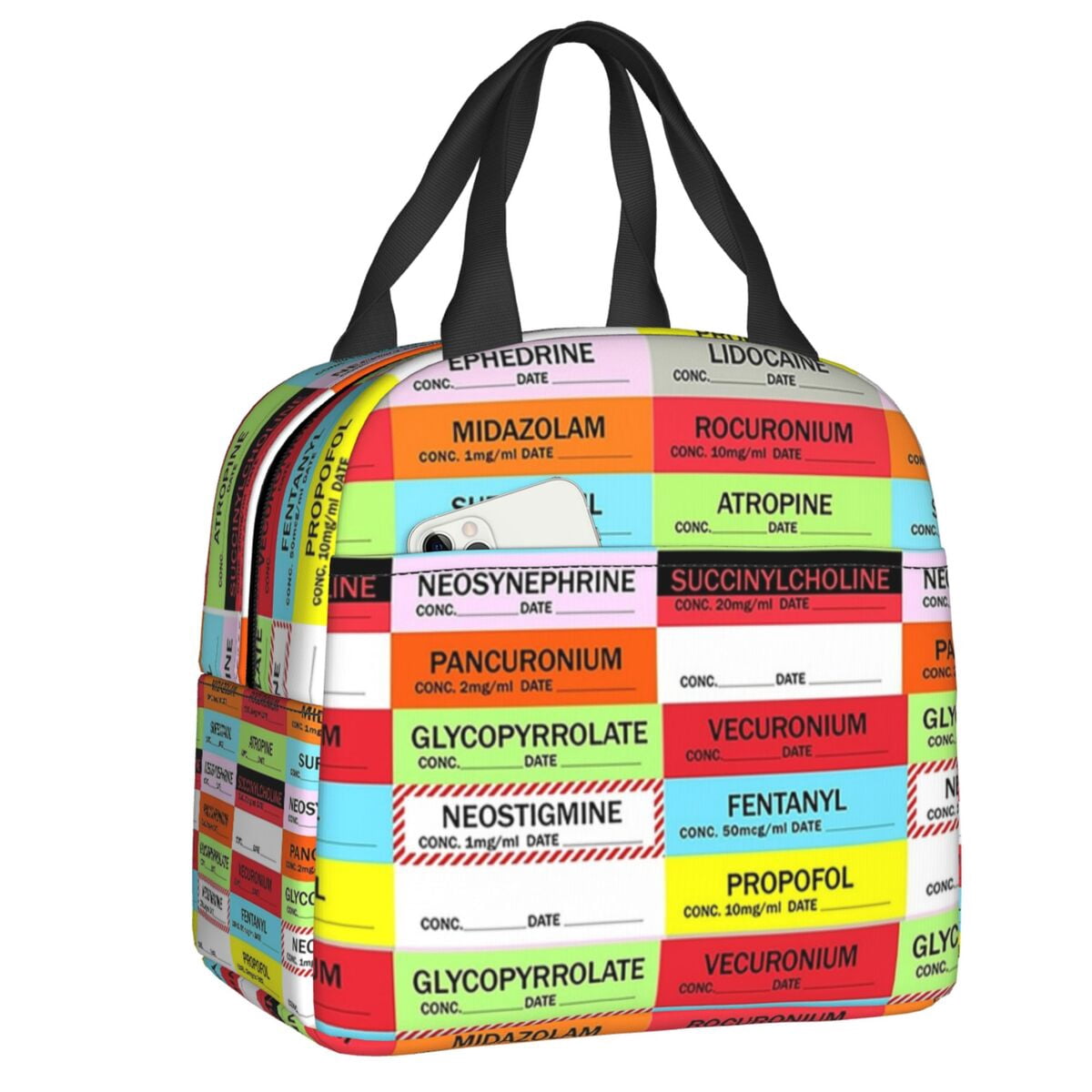 Enfermera En Apuros Doctor Nurse Medical Lunch Box for Women Leakproof ...