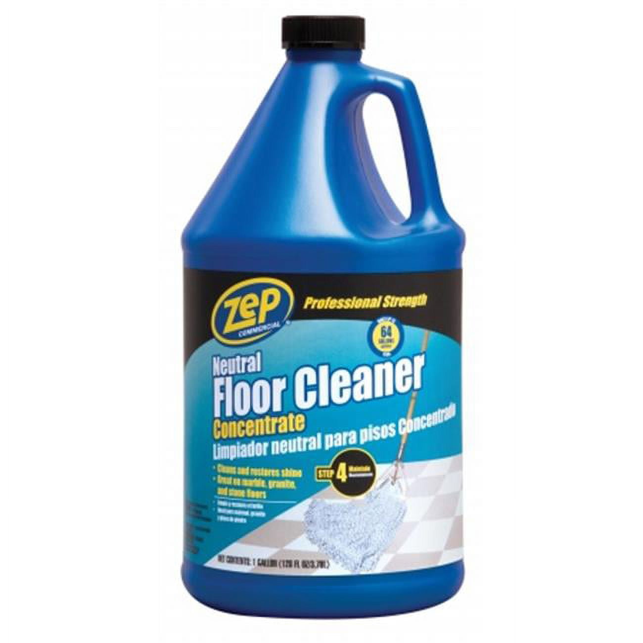 Enforcer 128 Oz Zep Neutral Floor Cleaner Concentrate - Pack of 4 ...