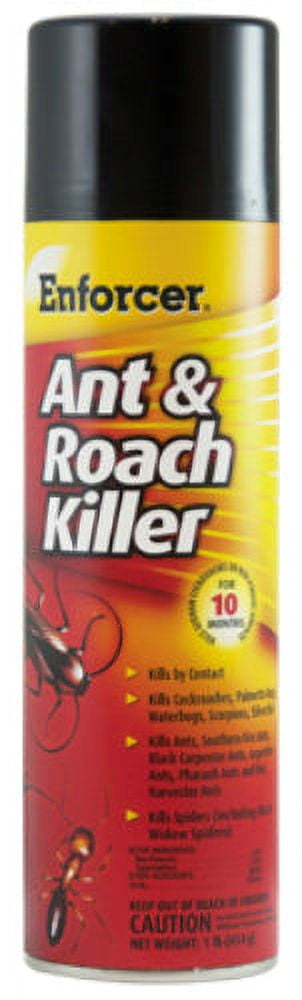 Enforcer EARK16 Aerosol Ant & Roach Killer, 16 Oz, Each - Walmart.com