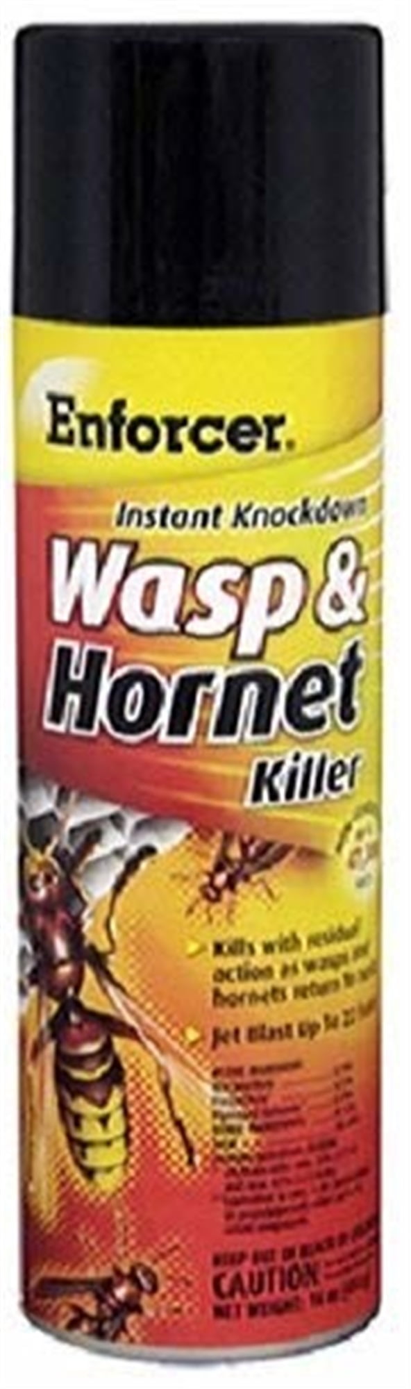 Instant Knockdown Enforcer EWHIK16 Wasp And Hornet Killer, 16 Oz, arsol ...