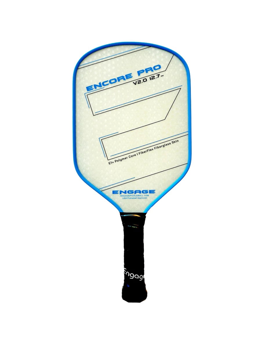 Engage Encore Pro V2.0 Pickleball Paddle – FiberFlex Face for Power ...