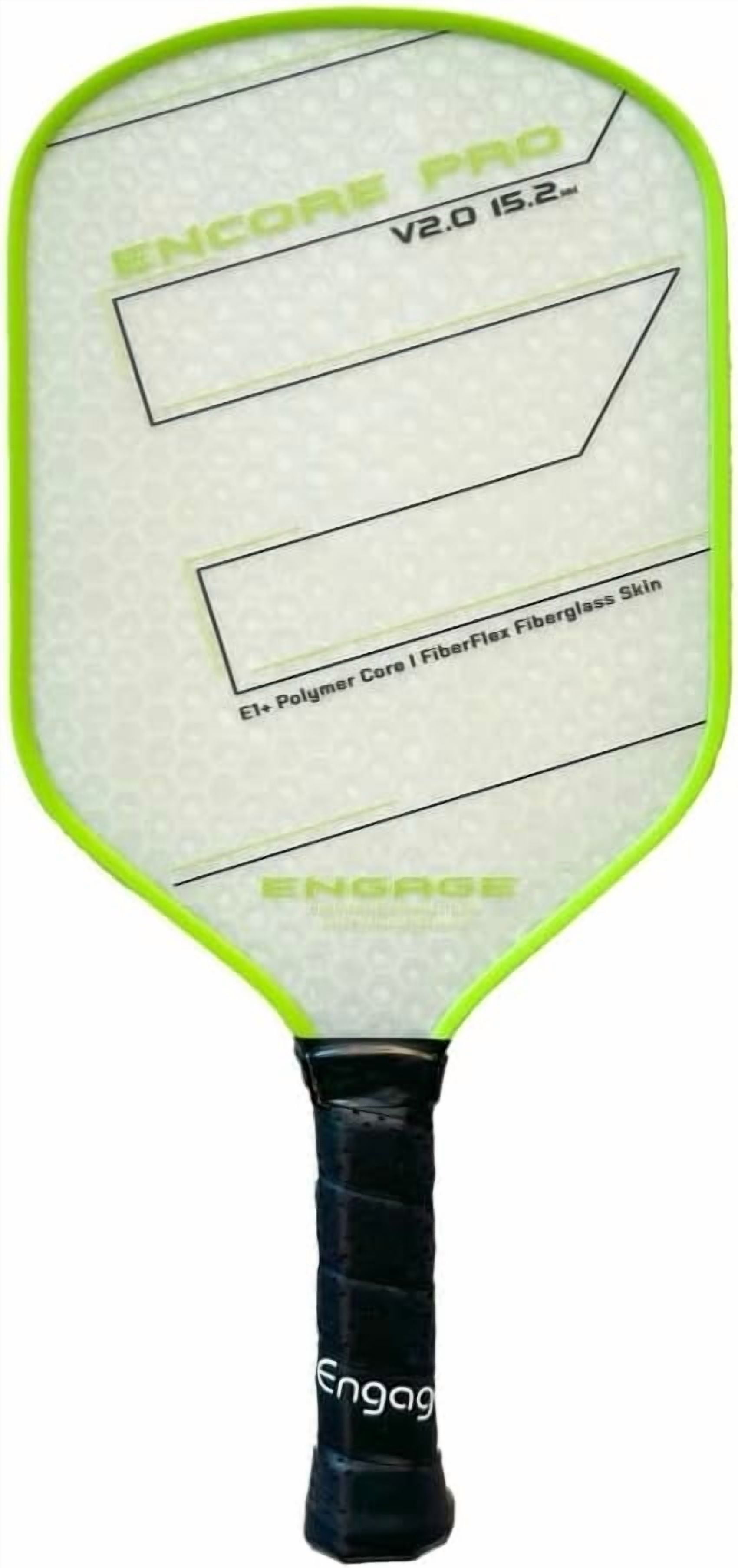 Engage Encore Pro V2.0 Pickleball Paddle – FiberFlex Face for Power ...