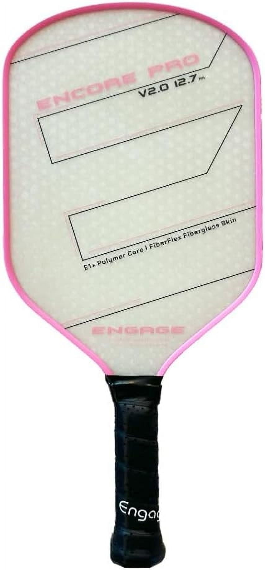 Engage Encore Pro V2.0 Pickleball Paddle – FiberFlex Face for Power ...