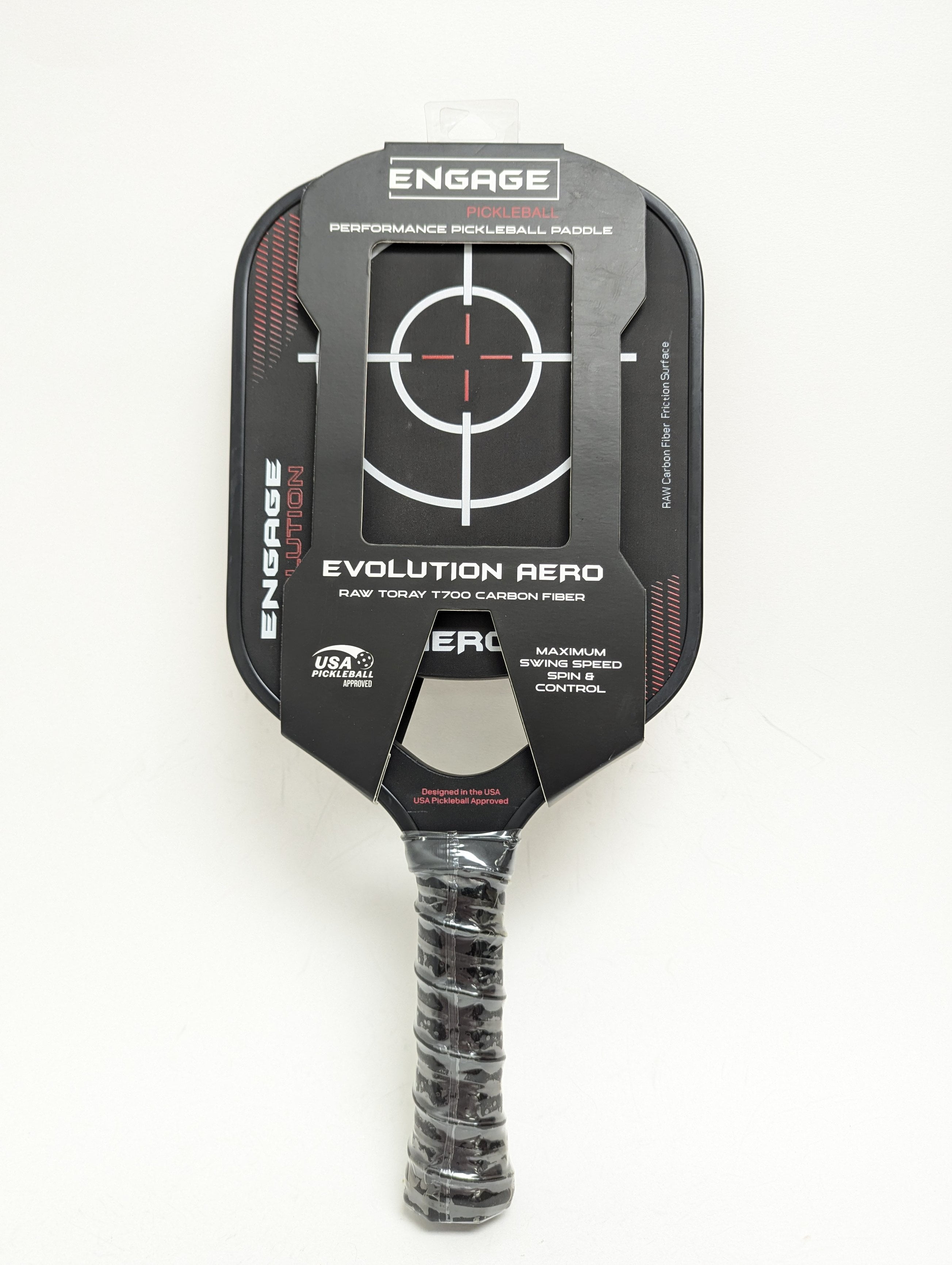 Engage Evolution Aero Pickleball Paddle - Scarlet Red - Walmart.com