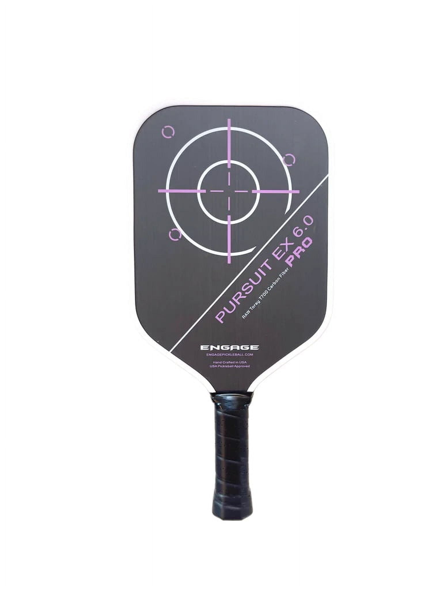 Engage Pursuit Pro EX 6.0 Pickleball Paddle – Widebody Shape, Raw T700 ...