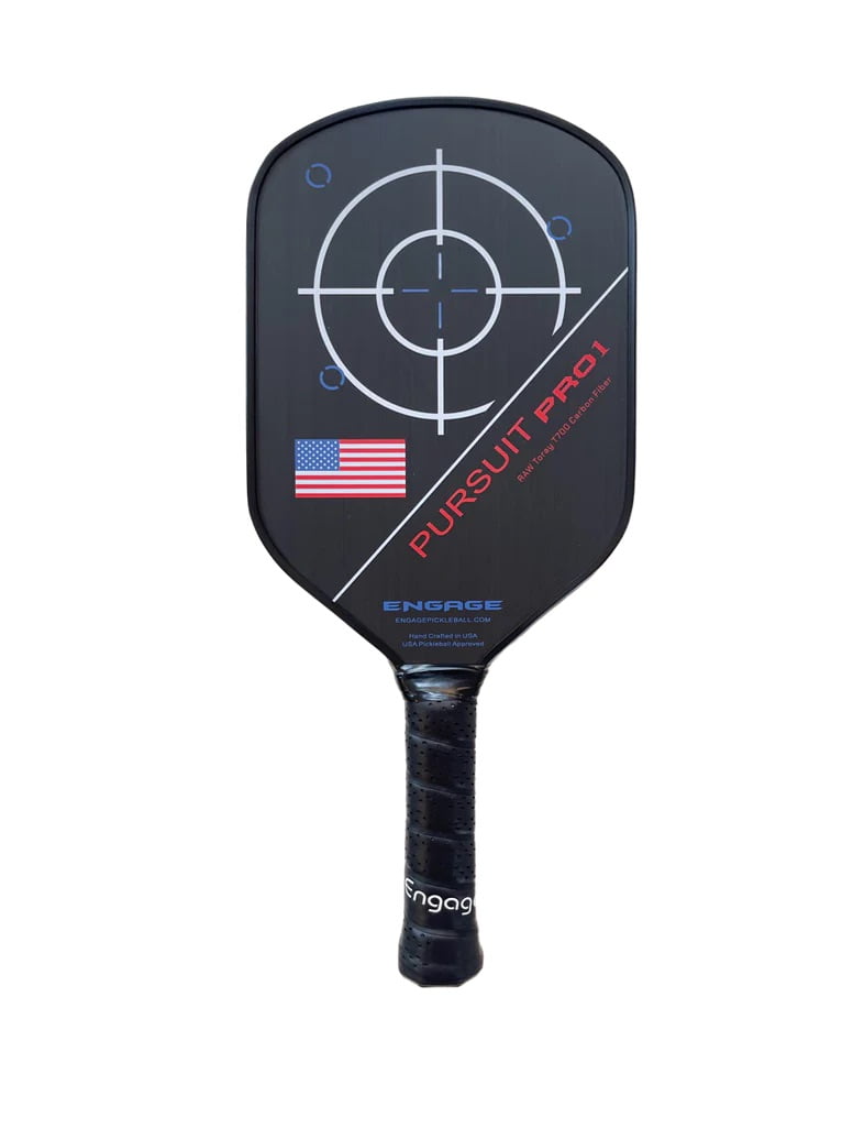 Engage Pursuit Pro1 Carbon Fiber Pickleball Paddle – Aerodynamic Design ...