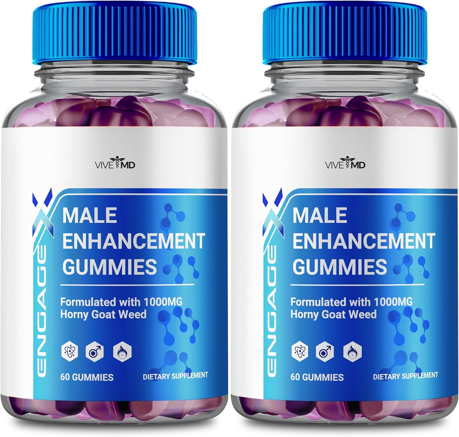 EngageX Gummies, Engage X Gummy Performance Support (2 Pack) - Walmart.com