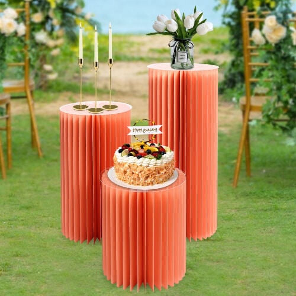 Engagement Props Dessert Cake Display Stands Party Cardboard Vase ...