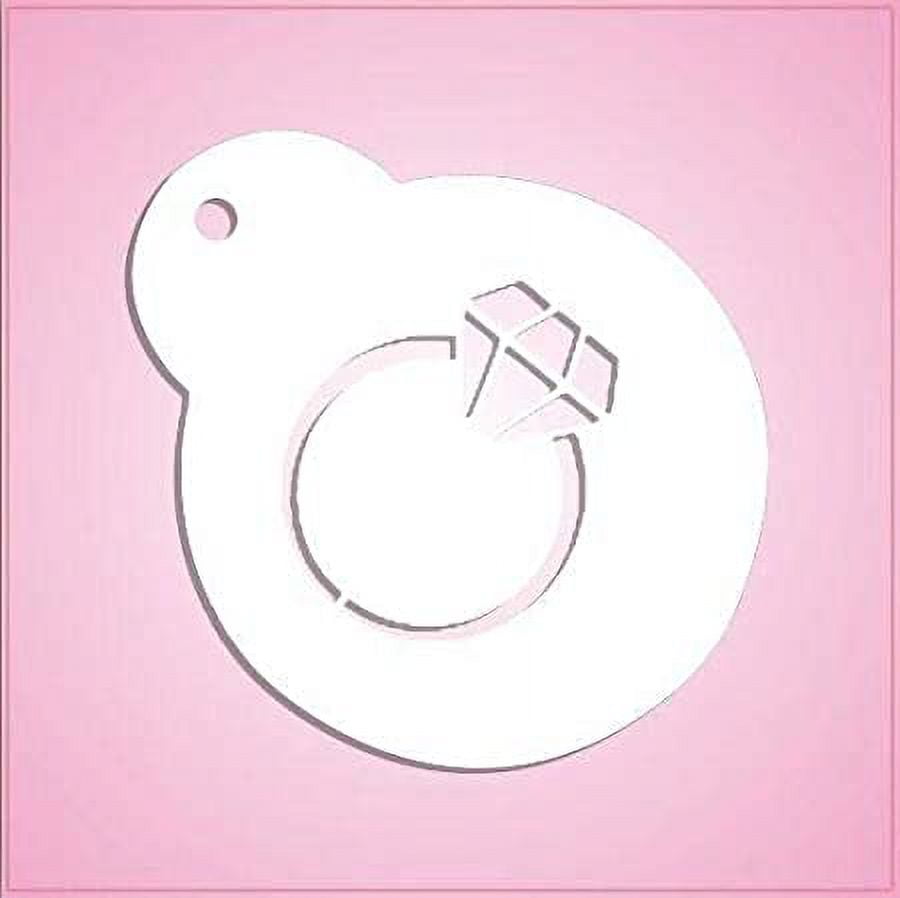 Engagement Ring Stencil - Walmart.com