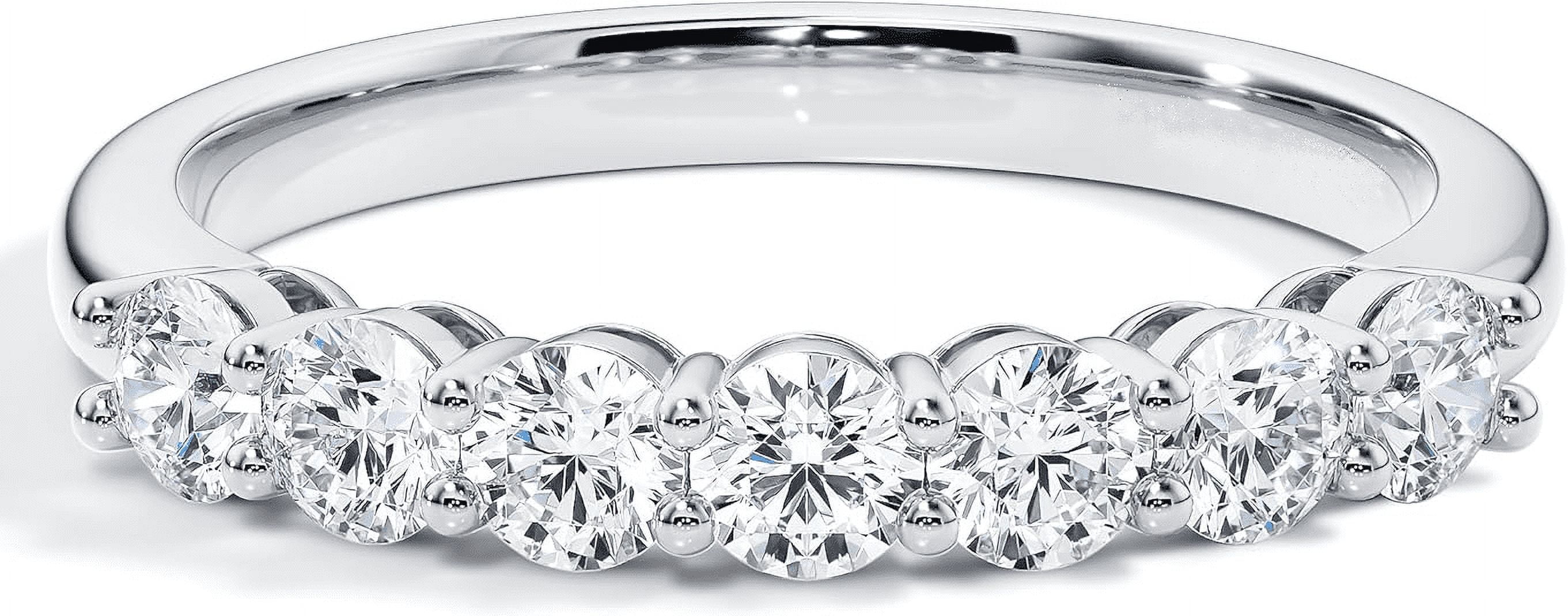 Engagement Rings Moissanite Jewelry, 0.812ct Diamond, Silver S925 Jewelry Wedding Stackable love ...