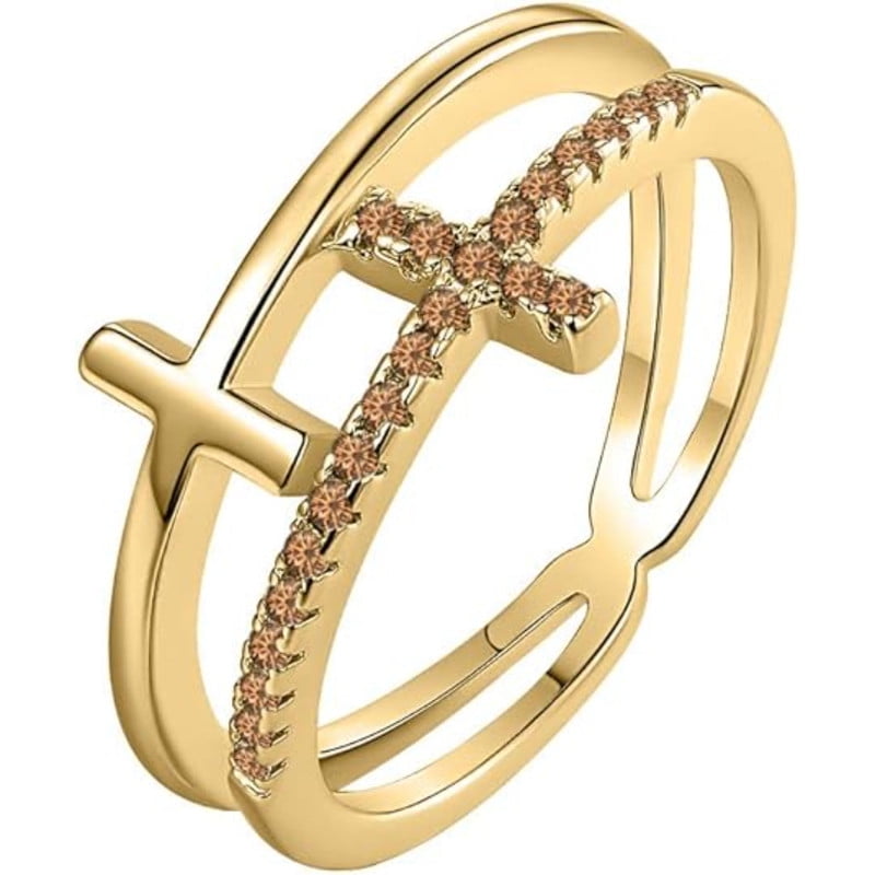 Engagement Wedding 925 Sterling Silver 14K Yellow Gold Plating Round Cut Smoky Quartz Christmas ...