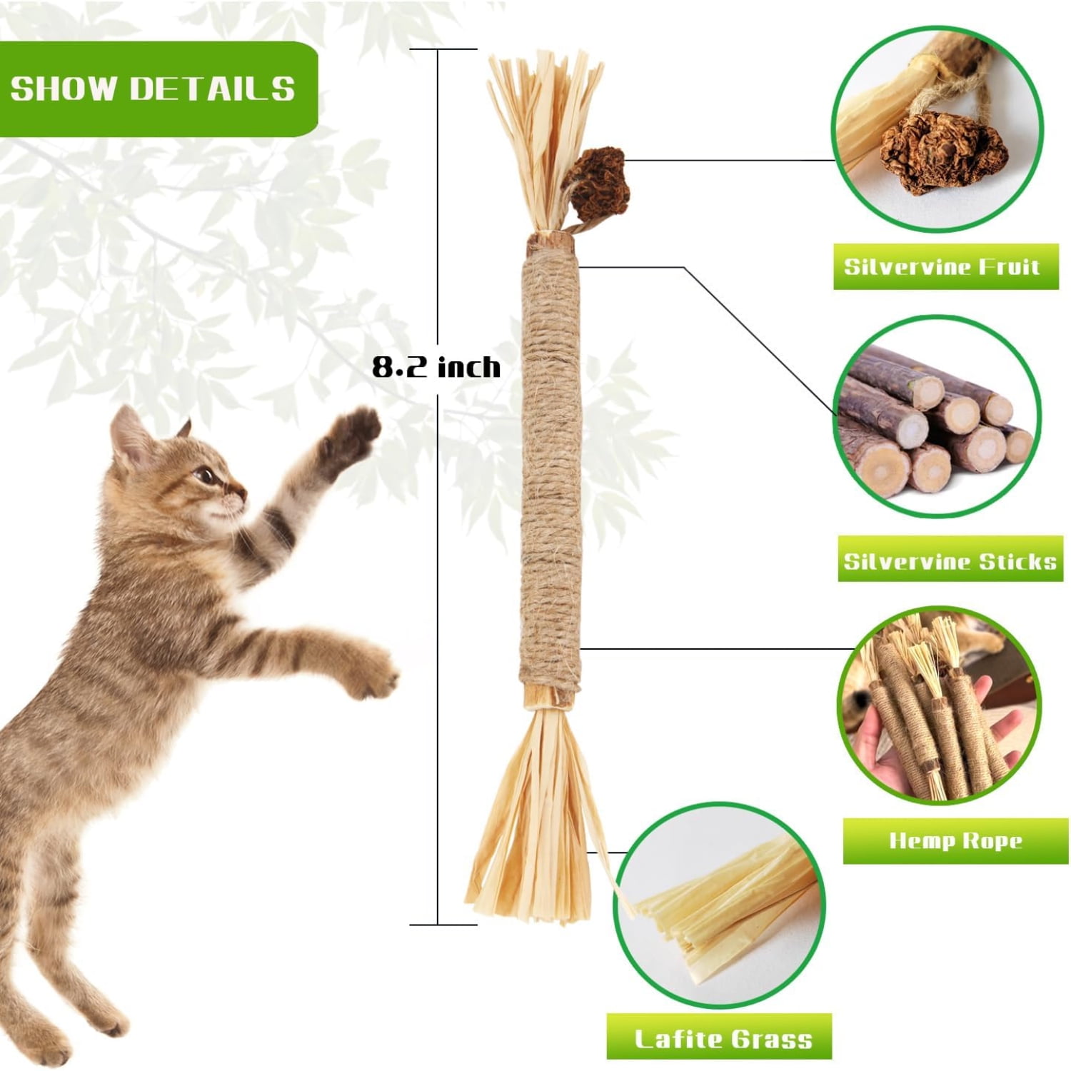 Engaging and fun interactive All-Natural Silvervine Matatabi Chew ...