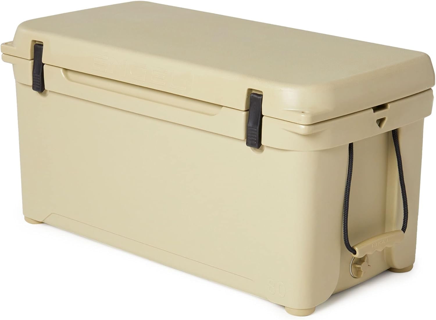 Engel ENG80 74 Qt High Performance Cooler & Ice Chest - 75 Cans, Tan ...