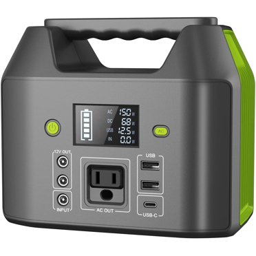 GoPower Plus Portable 45000mAh Station: 1 AC Outlet, 2 USB & 2 USB 3.0 ...