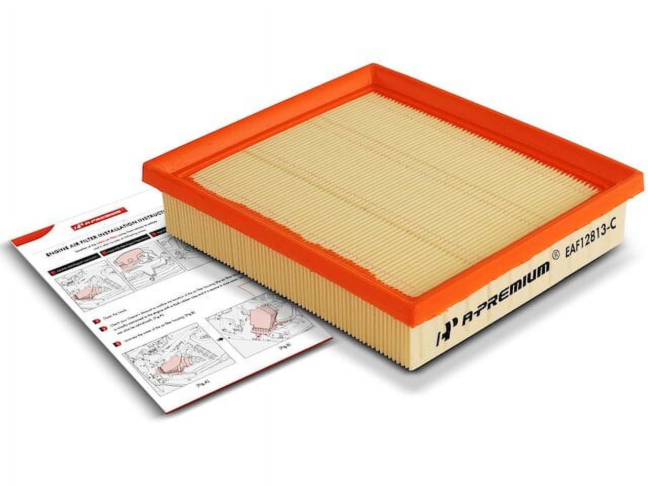 Engine Air Filter 1 - Compatible with 2022 - 2023 Ford Maverick 2.5L 4 ...