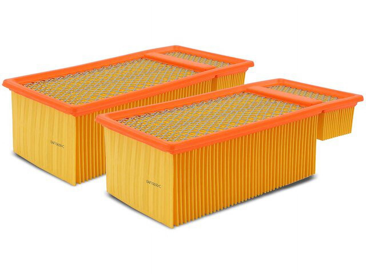 Engine Air Filter Set 2 - Compatible with 2016 - 2019, 2021 - 2023 Ford ...