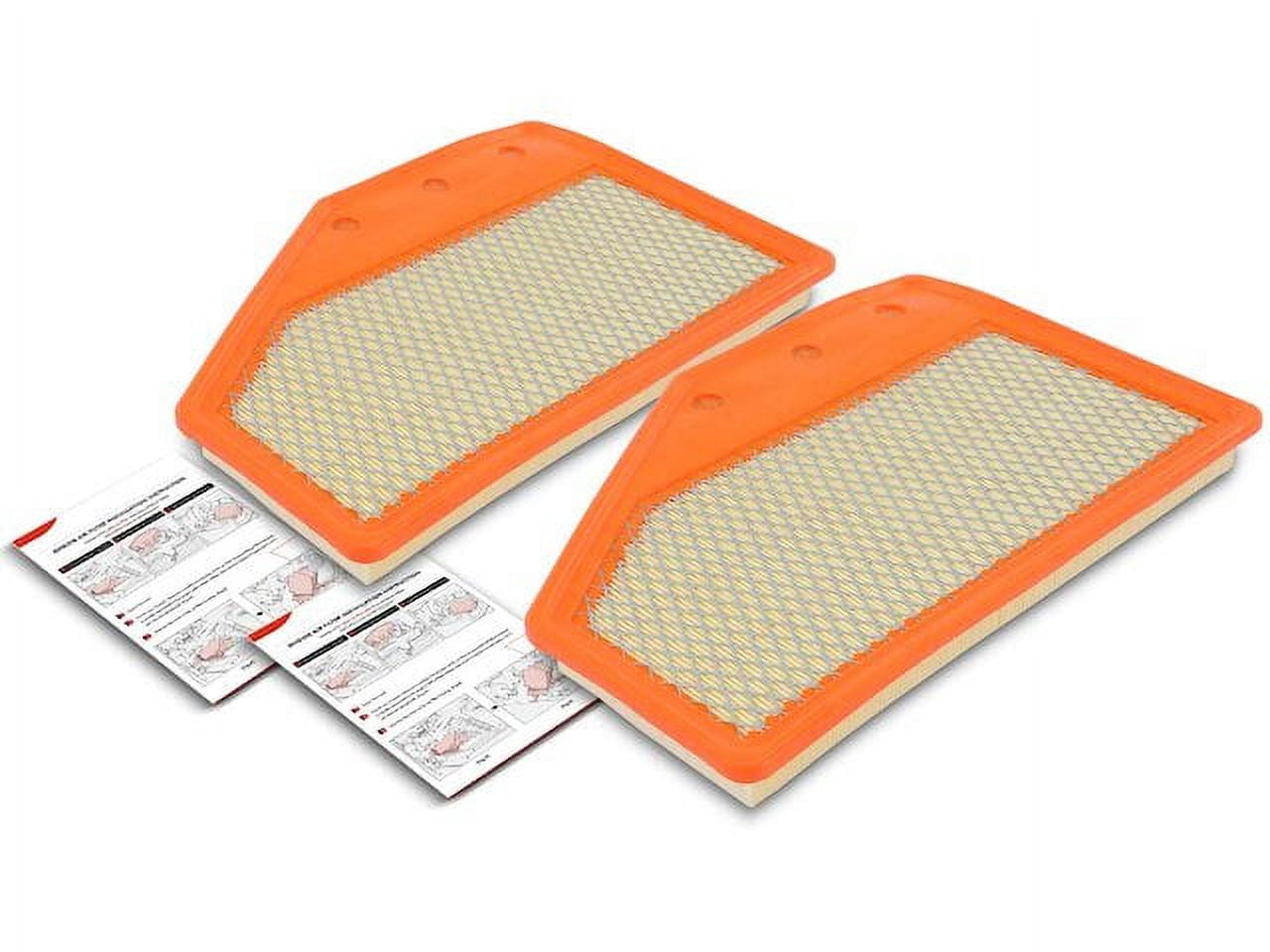 Engine Air Filter Set 2 - Compatible with 2021 - 2022 Buick Envision 2 ...