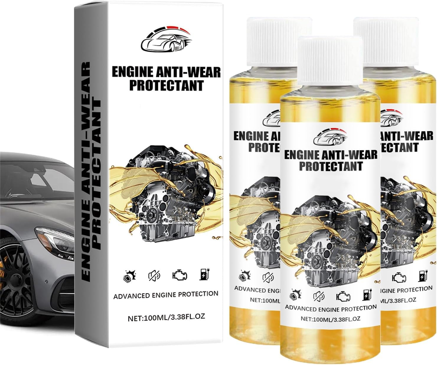 Engine Anti-Wear Protectant, Highly Effective Engine Anti-Wear ...