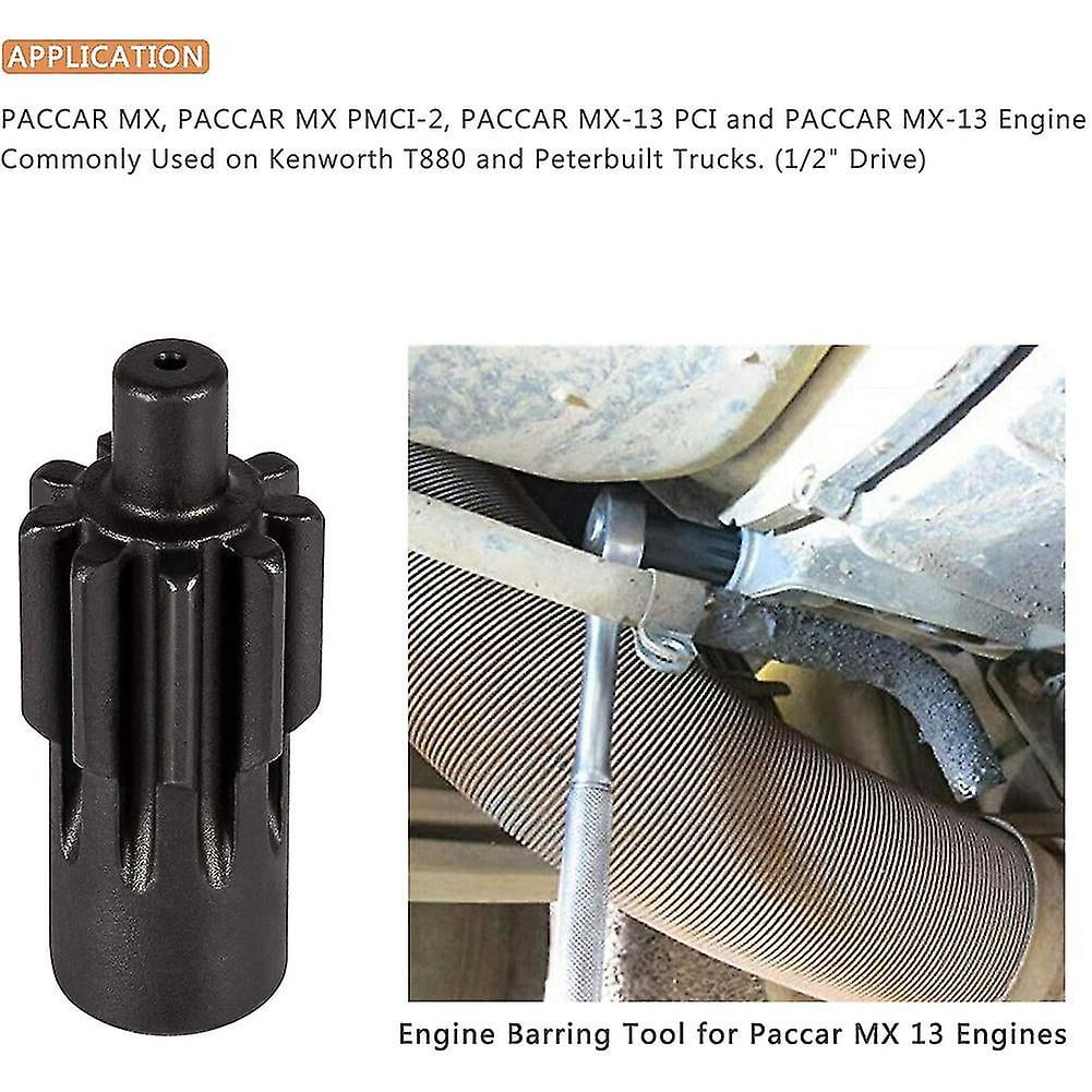 Engine Barring Tool MX 13 Engines for Paccar Kenworth T880 Truck and ...