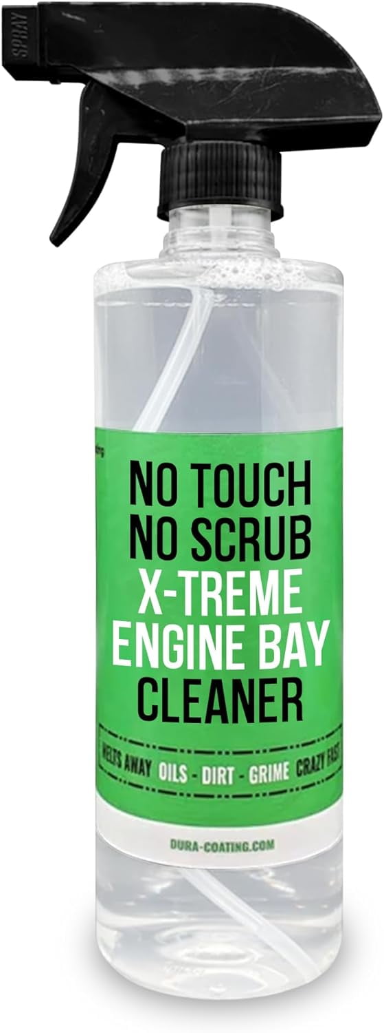 Engine Bay Cleaner - No Touch Cleaning, Spray and Rinse, Effective on ...