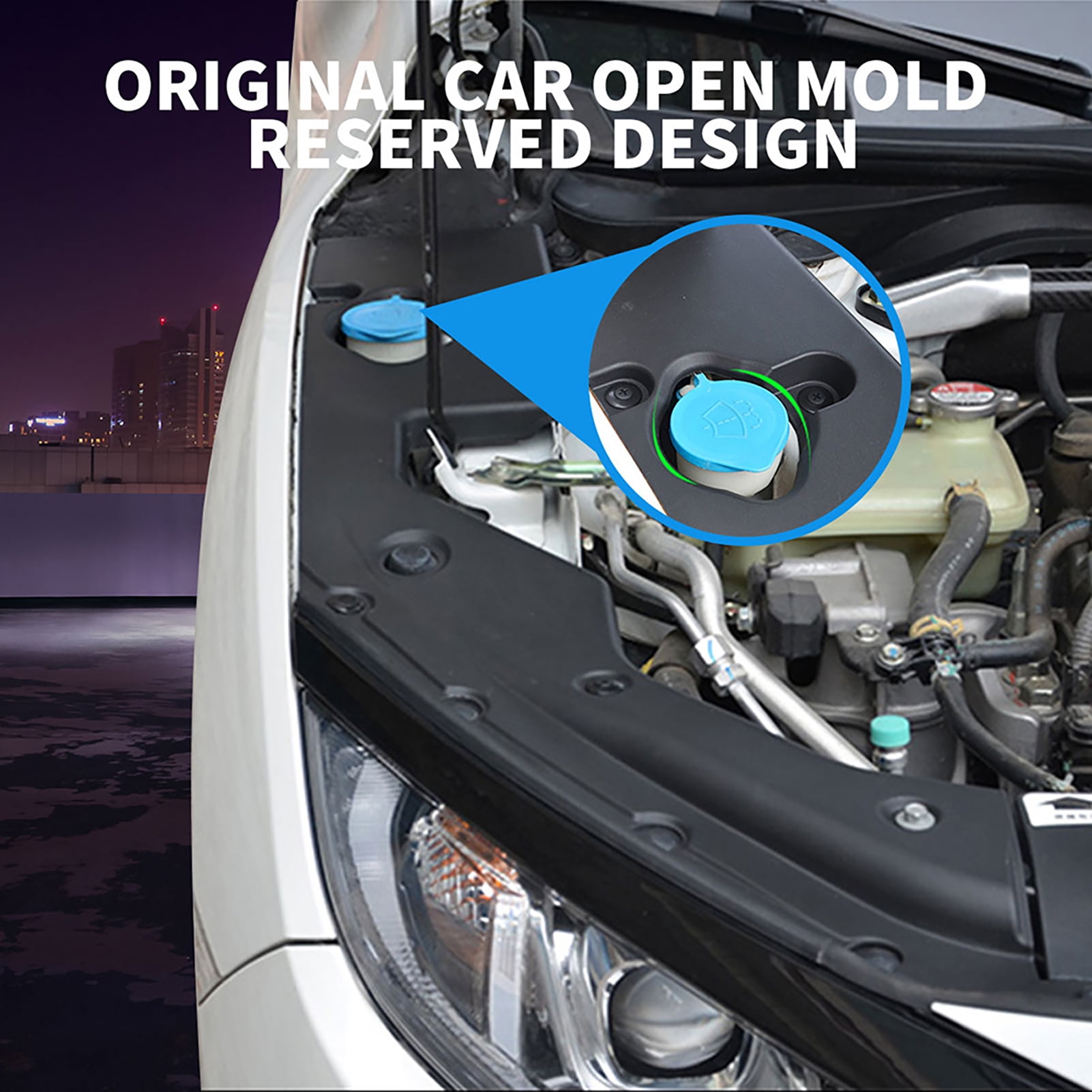 Engine Bay Side Panel Covers Pair-long Version Replacement For 2016 ...