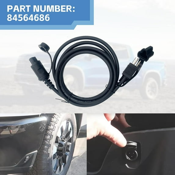 Engine Block Coolant Heater Cable Cord Compatible for Chevrolet ...