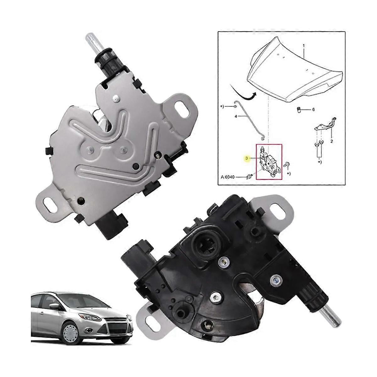 Engine Bonnet Hood Lock for Focus MK2 C-Max Kuga Focus C-Max Head Cover ...