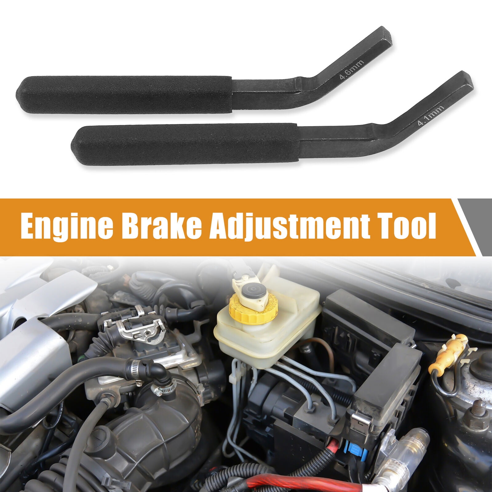 Engine Brake Adjustment Tool Set 4.6 4.1mm for Detroit Diesel DD13 DD15 DD16 - Walmart.com