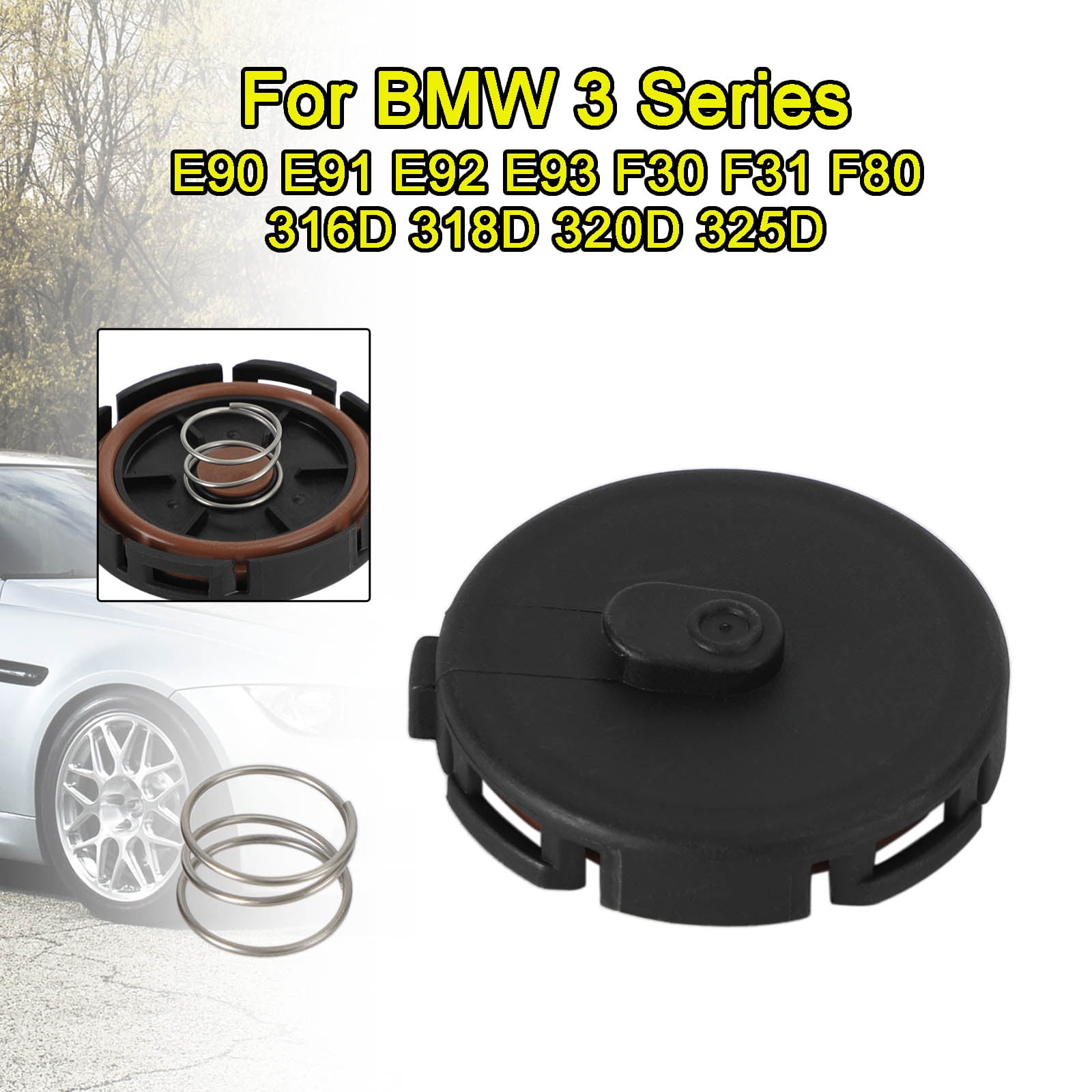 Engine Breather PCV Valve Rocker Cover 11127555212 For BMW N46B20 E87 ...